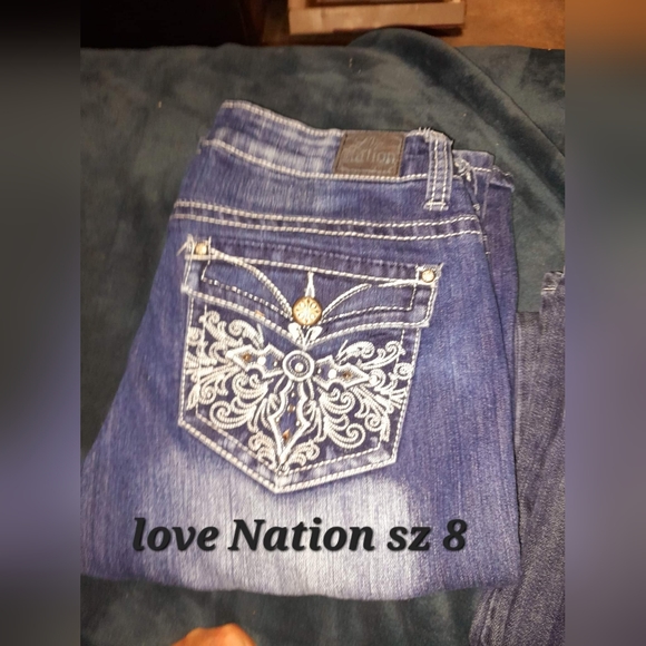 Love Nation | Jeans | Love Nation Jeans Sz 8 | Poshmark